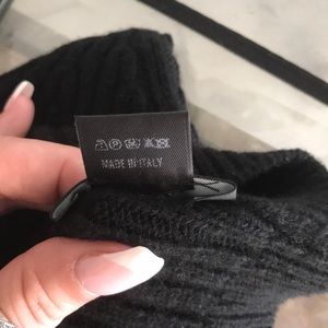 Versace | Accessories | Nwot Authentic Versace Wool Beanie | Poshmark